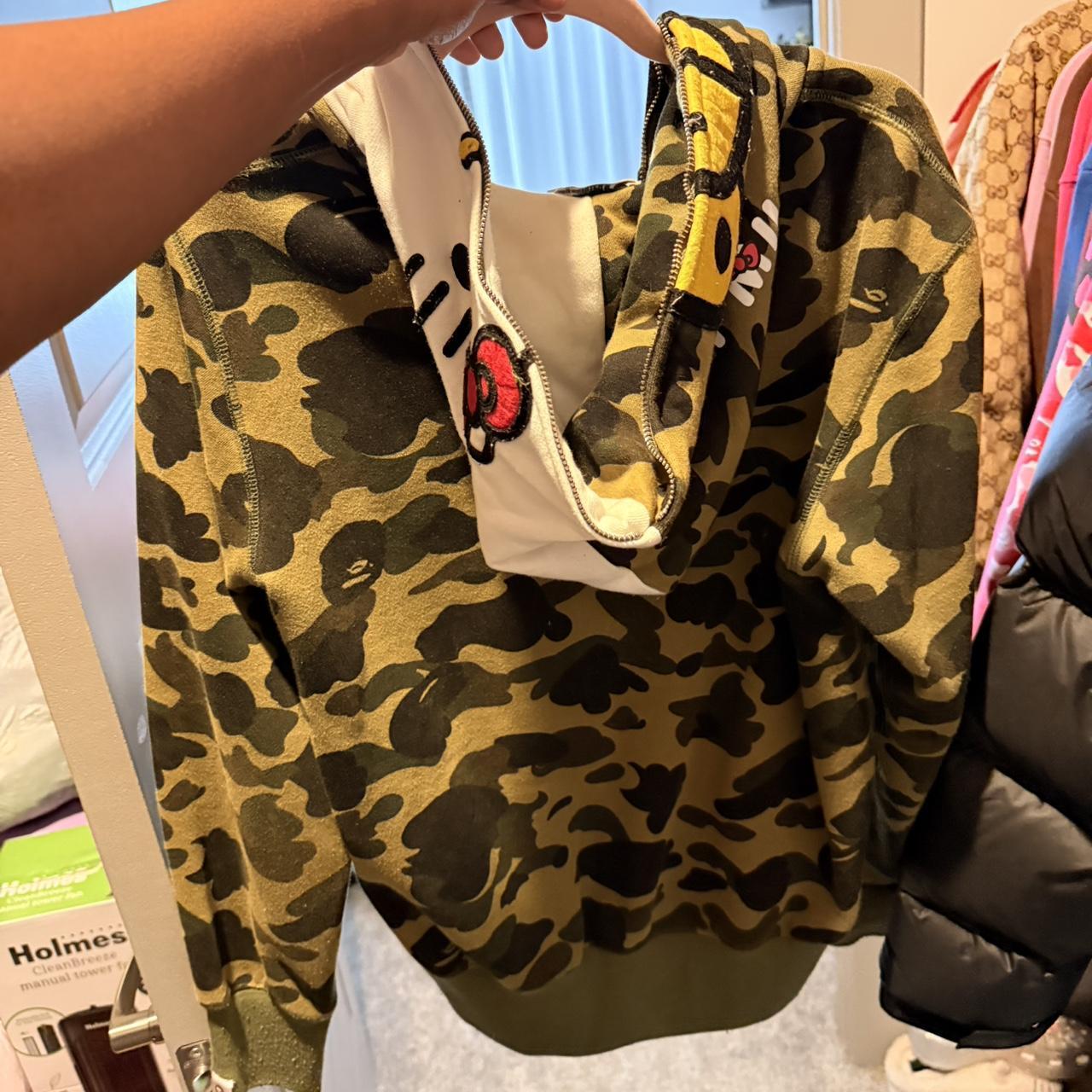 Authentic Hello Kitty Bape Milo hoodie #bape... | Depop