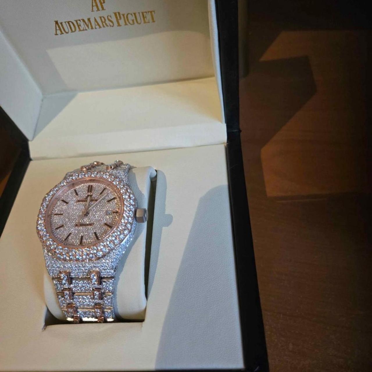 Audemars Piguet Watch – Moissanite 💎⌚️ Iced-out AP... | Depop