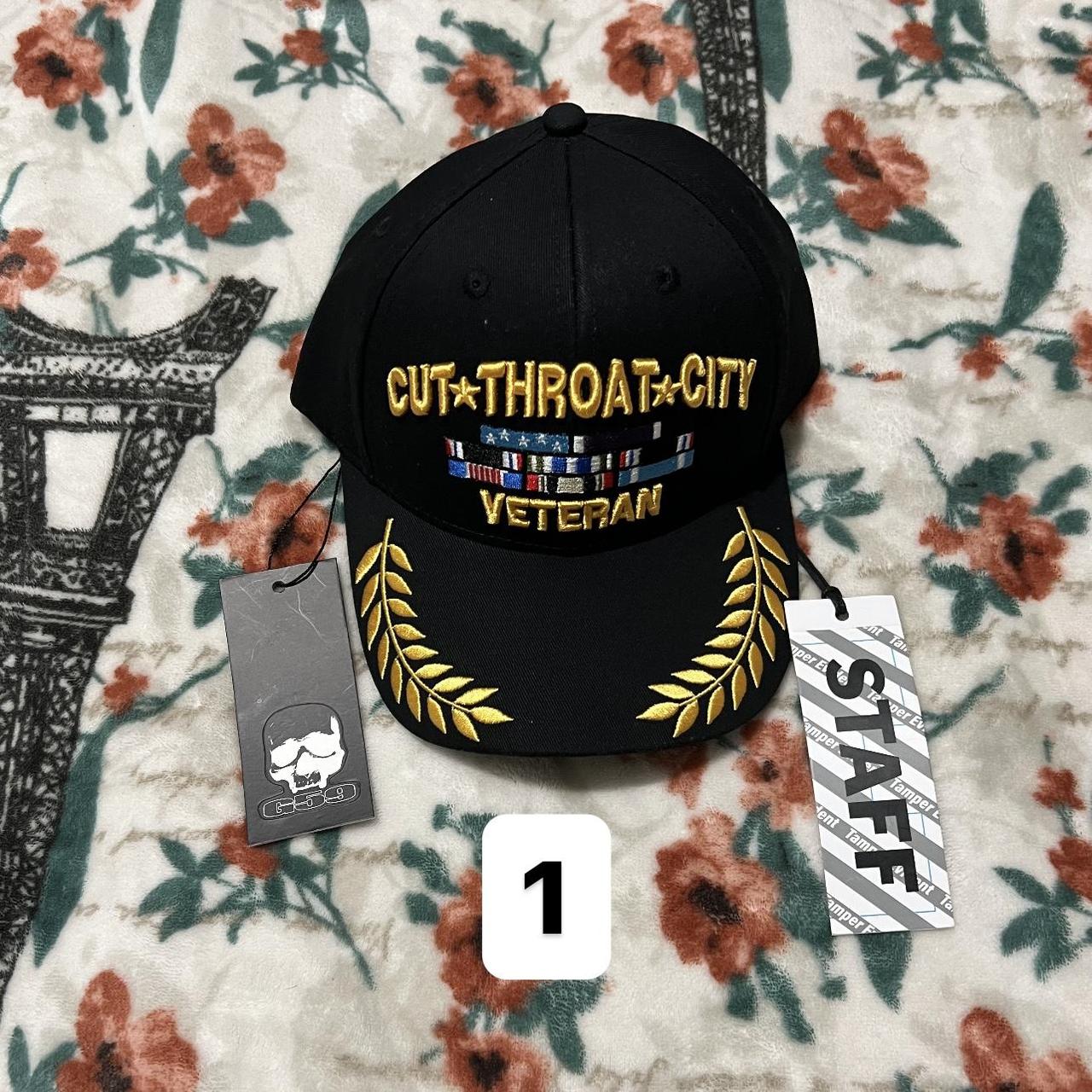 CUT THROAT CITY VETERAN | POST-TRAUMATIC CAP ( Out... - Depop