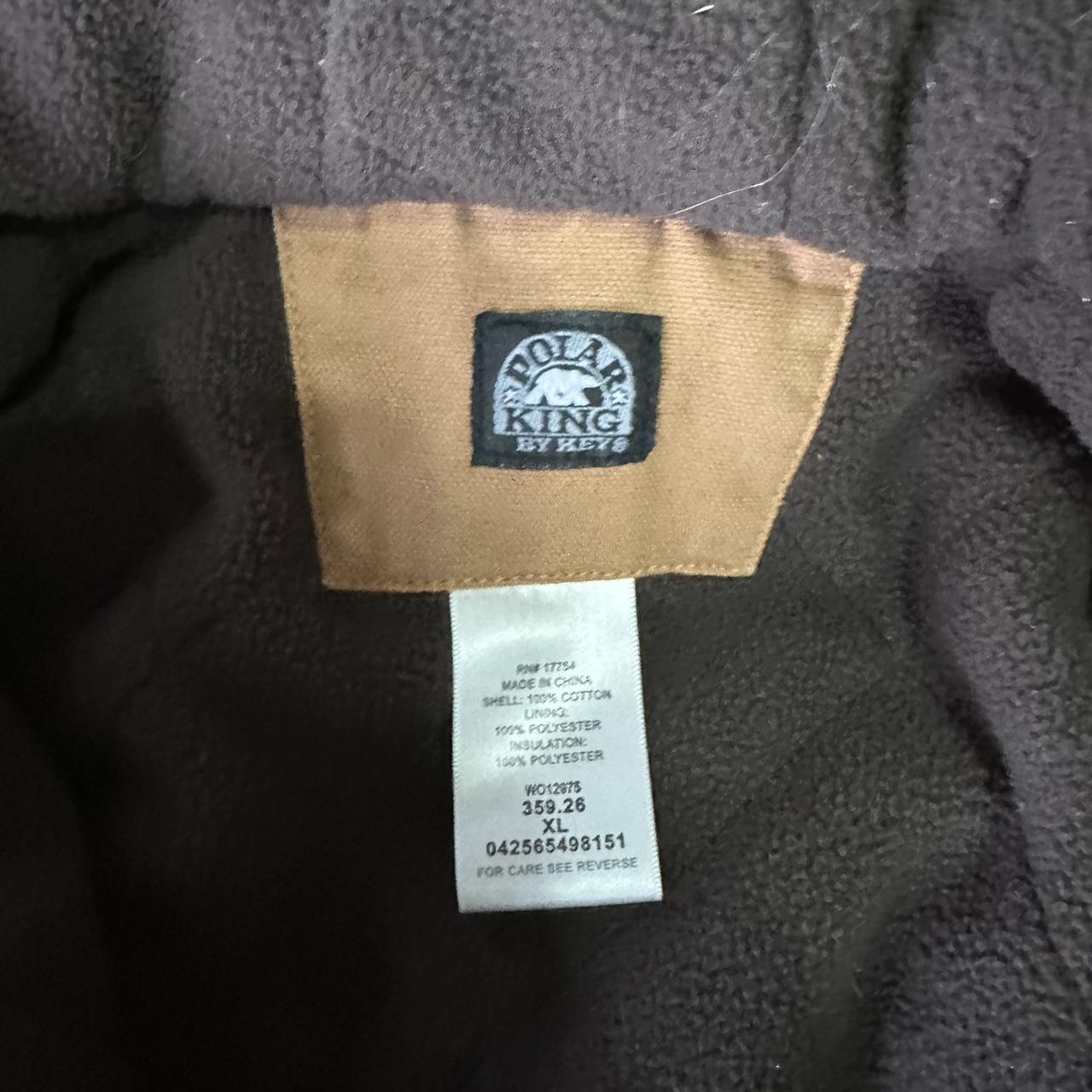 Tan Heavyweight Jacket Small Cropped Fit Kids Xl - Depop