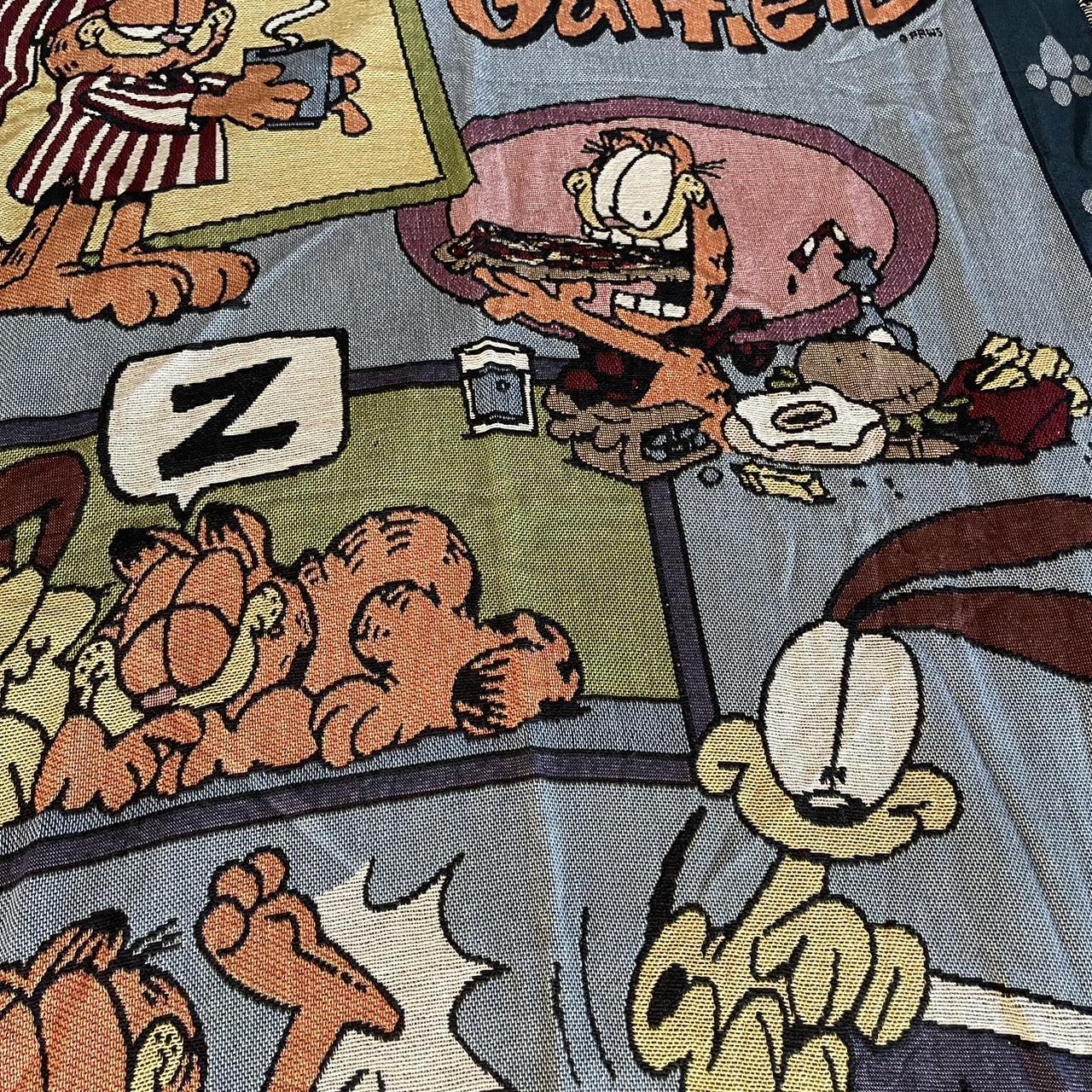 New DANBURY MINT Garfield Collectible Throw (All in... - Depop