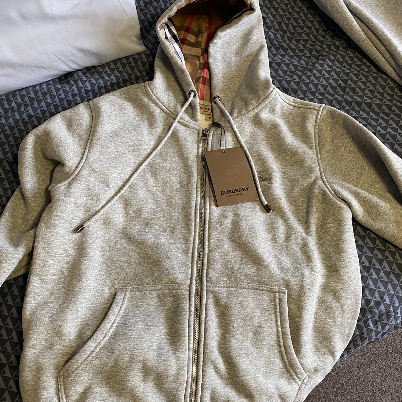Burberry zip up Size M #burberry #stoneisland Bought... - Depop