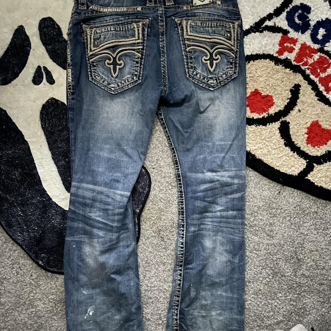 baggy rock revival jeans These make any fit go... - Depop