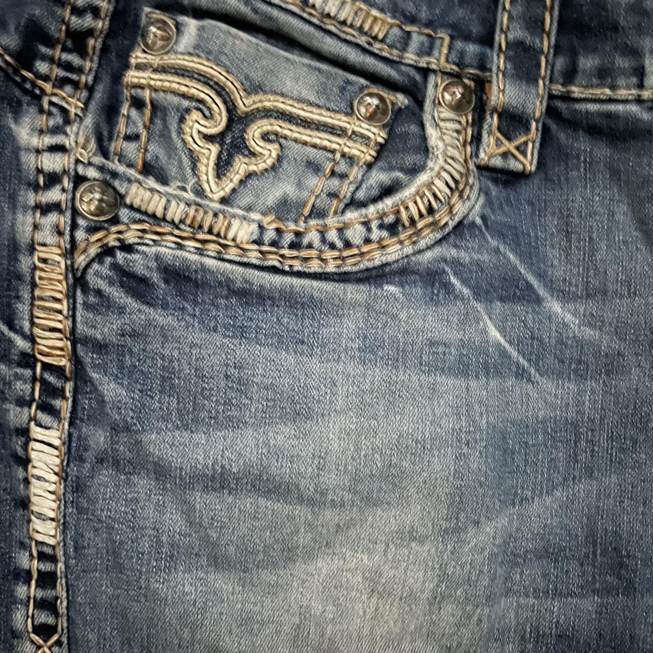 baggy rock revival jeans These make any fit go... - Depop