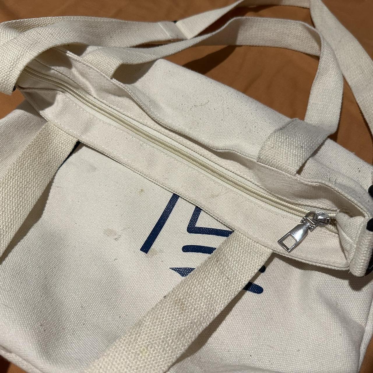 Tote Bag w/ Flower Bear Reading Bought from Mumu... - Depop