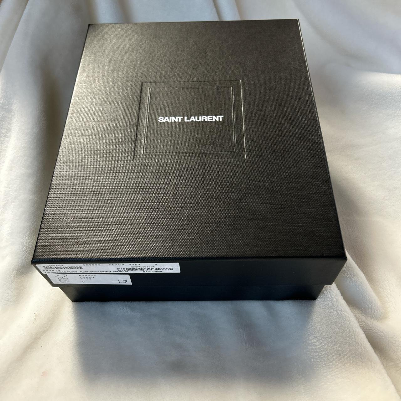 Saint Laurent Empty YSL Mini Bag Puffy Box Brand New - Depop