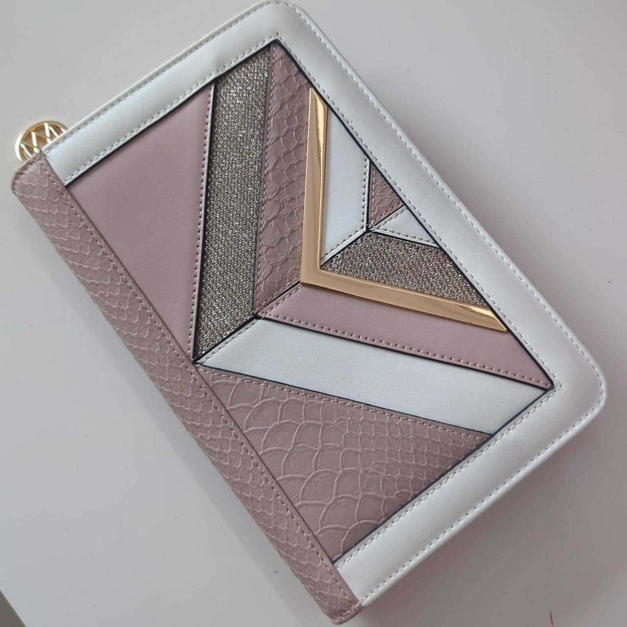 Unused wallet marikai brand soft baby pink - Depop