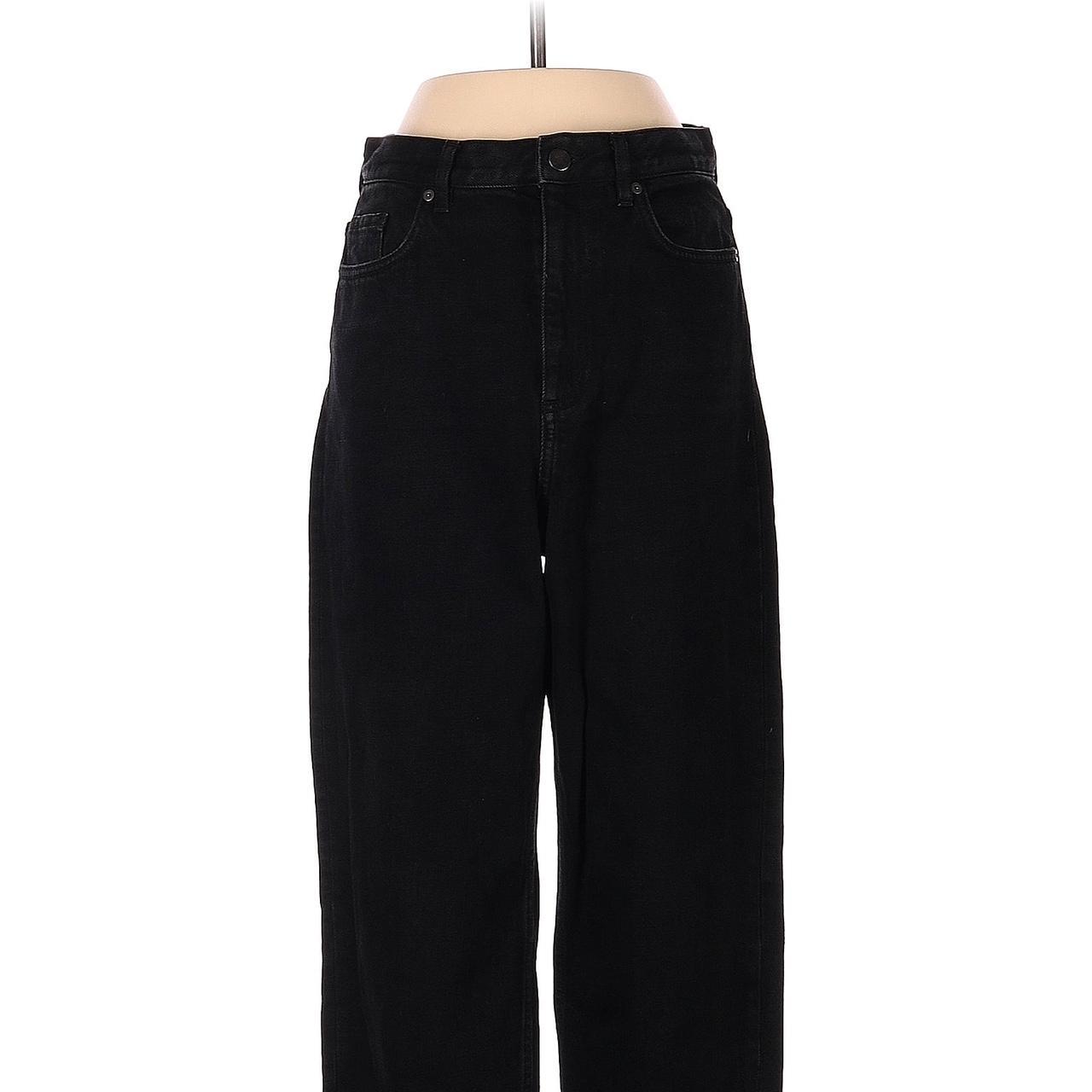 cos black jeans high rise, 25” waist 22” inseam worn... - Depop