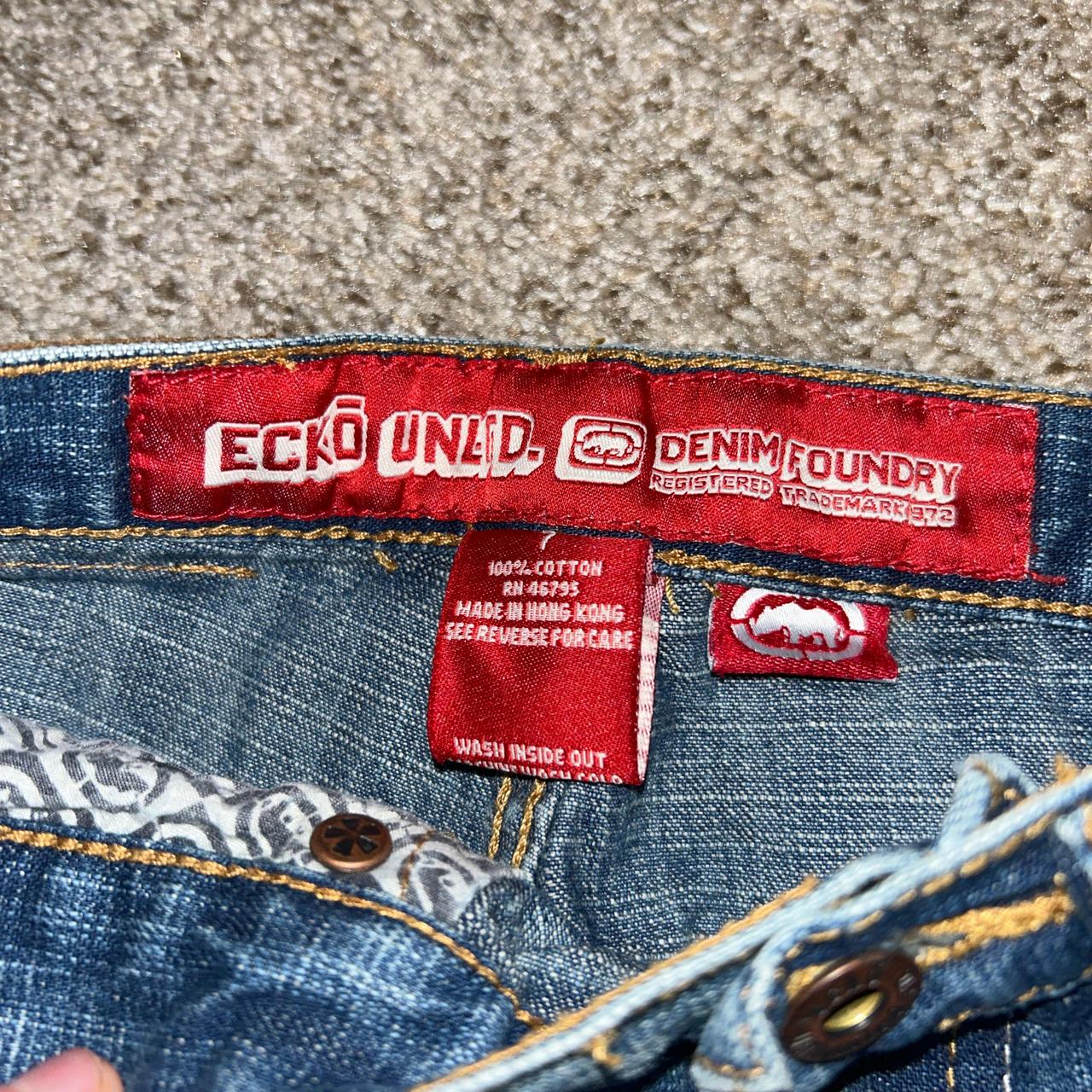 ECKO UNLTD KIDS JEANS Size 7 #embroidery #kids... - Depop