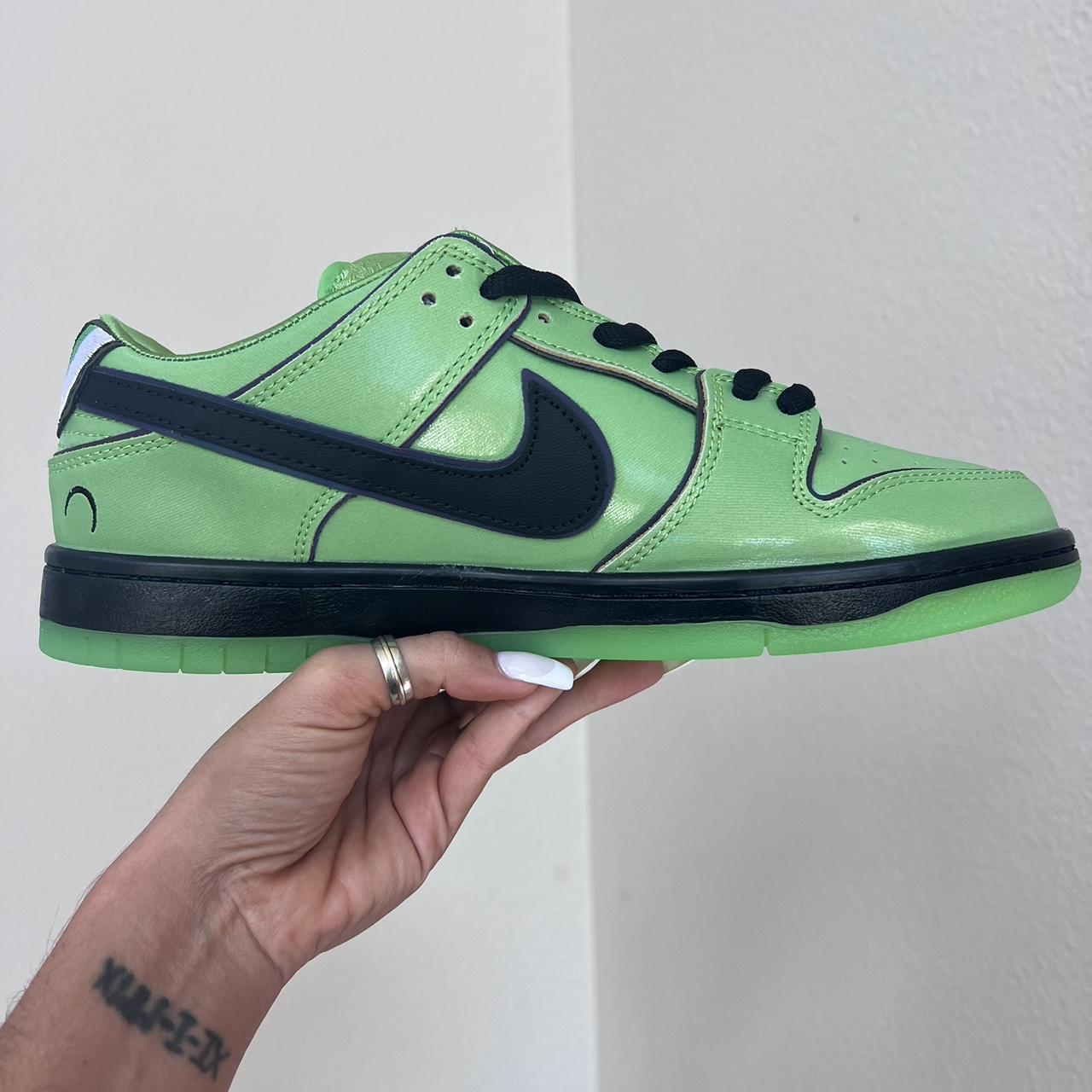 Nike The Powerpuff Girls x Dunk Low Pro SB QS... - Depop