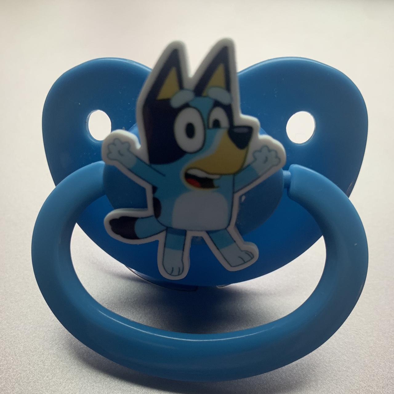 Bluey adult pacifier. Used a couple times, will... - Depop