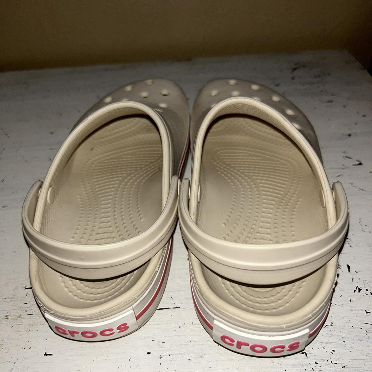Crocs Stucco/Melon color. Men’s size-4 Women’s... - Depop