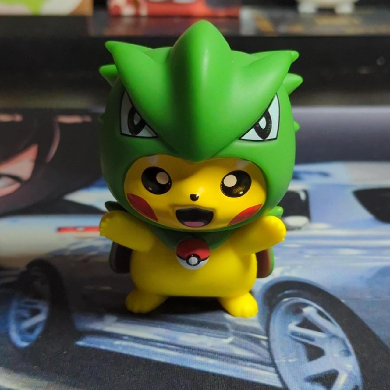 Poncho Pika figure: Rayquaza The head... - Depop