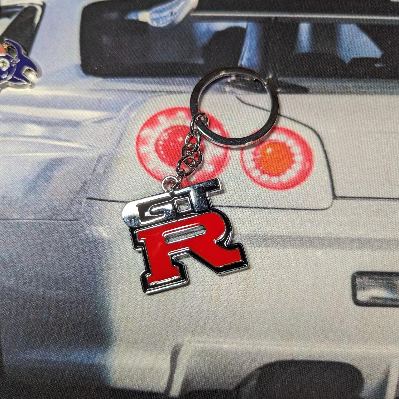 Metal Keychain: Nissan GTR #keychain #nissanGTR... - Depop