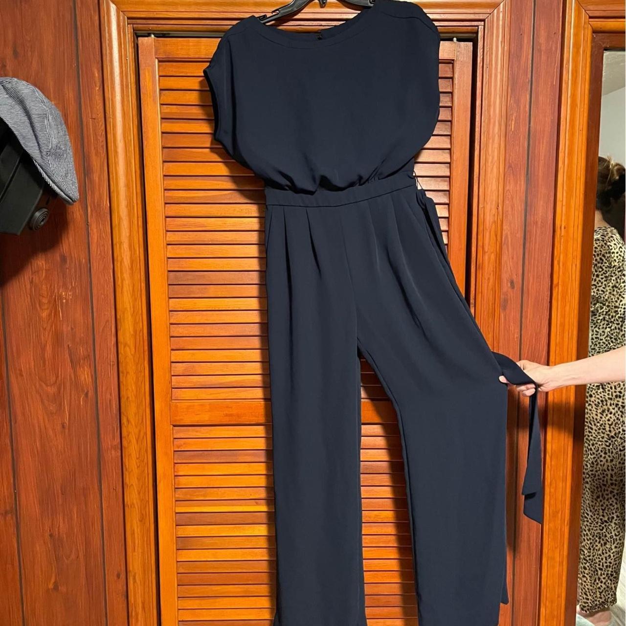 This Is Dark Blue Jumpsuit Romper For Women Made By Depop