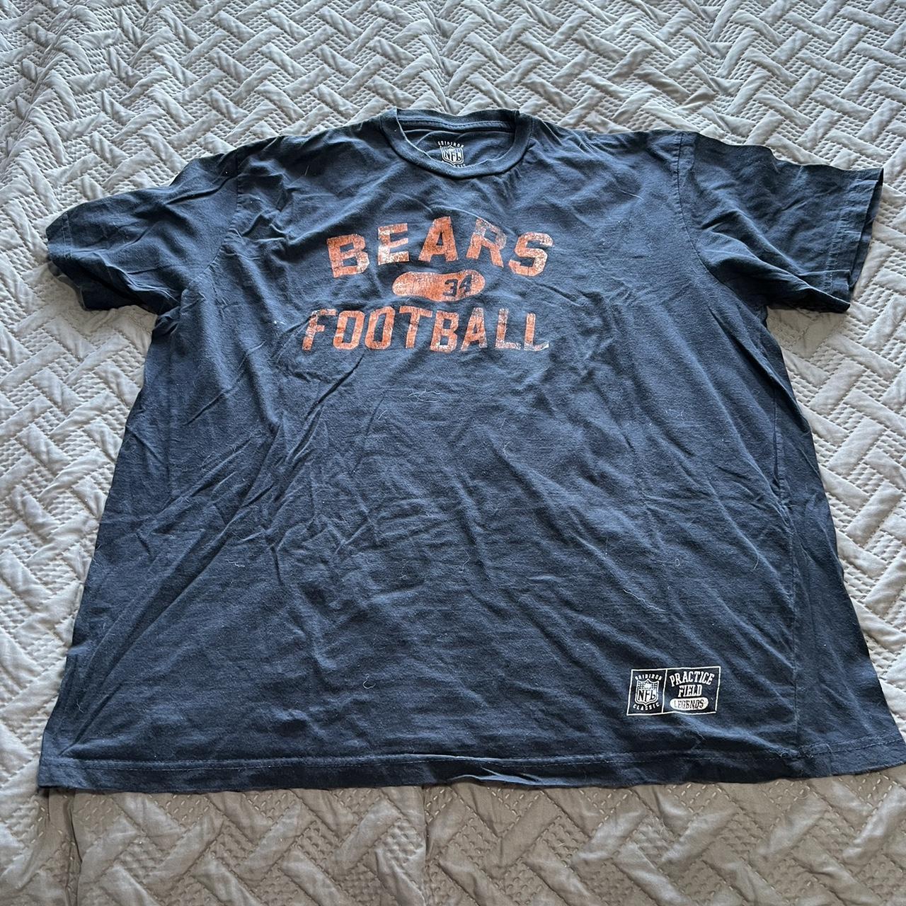 Vintage Gridiron Nfl Shirt Bears Football Number 34 - Depop