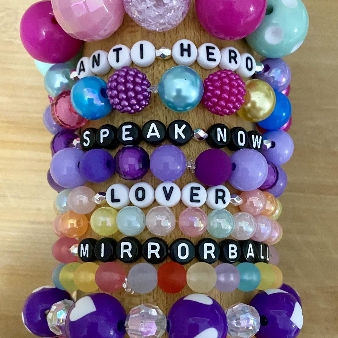 Taylor Swift Eras Tour Bracelets! 🩷🖤🩵 Deals for... - Depop