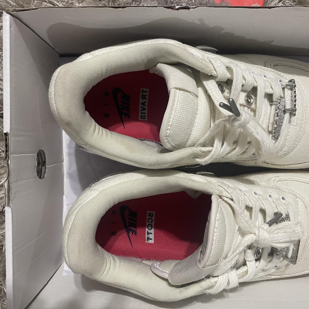 Travis Scott af1 sail. Missing top to box and... - Depop