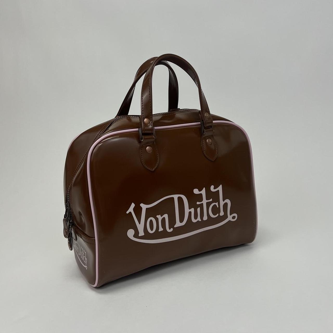 von dutch authentic vintage bag few scuffs on the... - Depop