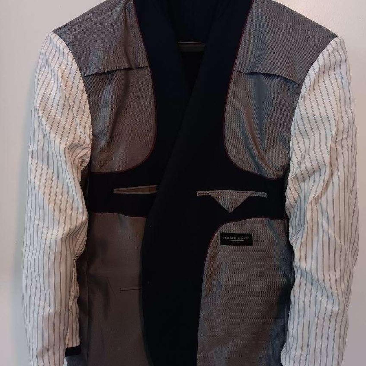 Pronto Uomo est. 1971 Suit Mens 48 Short Blue 2 Button - Depop