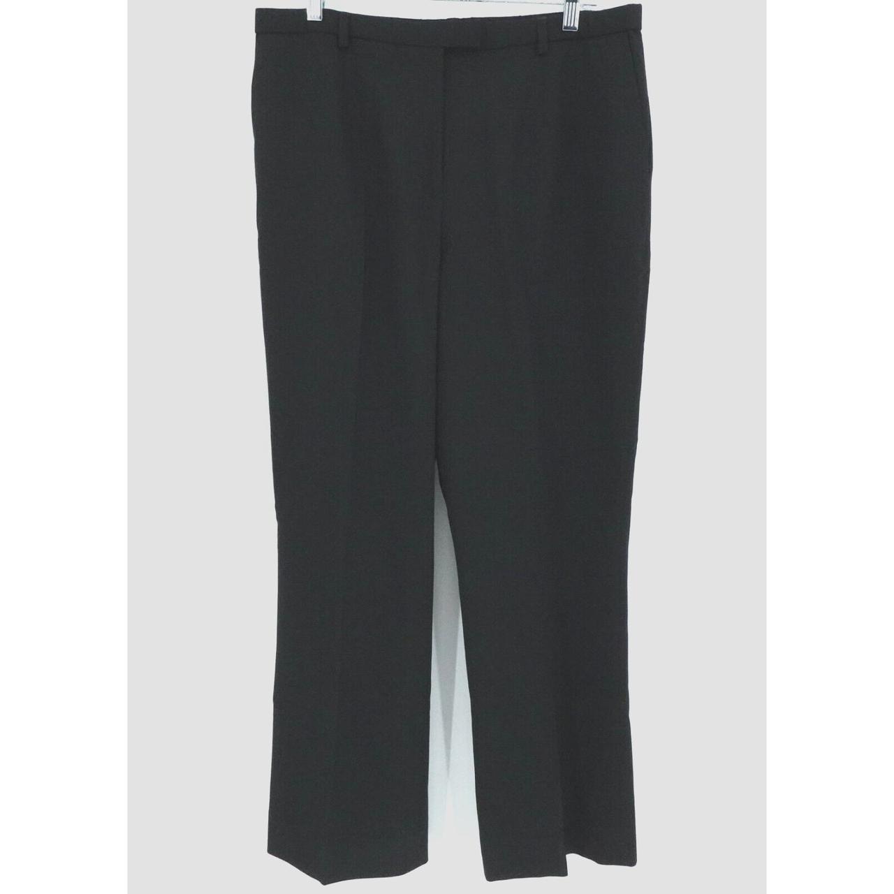 Pendleton Pants Womens Black 14 Virgin Wool Stretch... | Depop