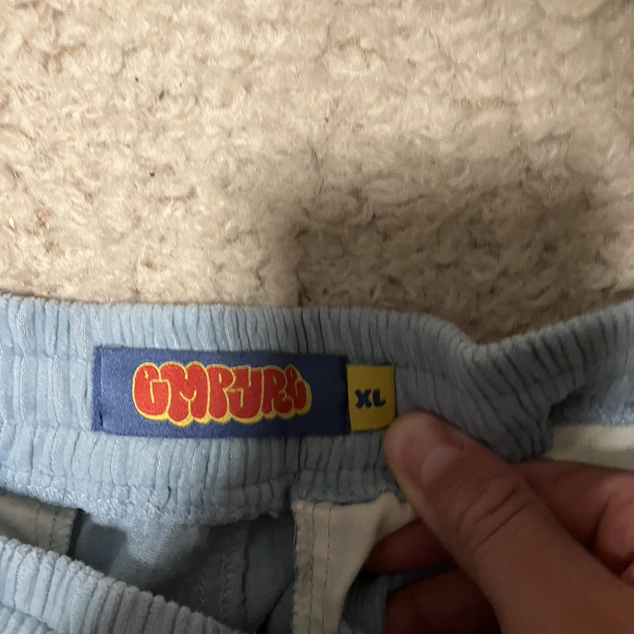 Empyr jorts baby blue worn only once or twice in... - Depop