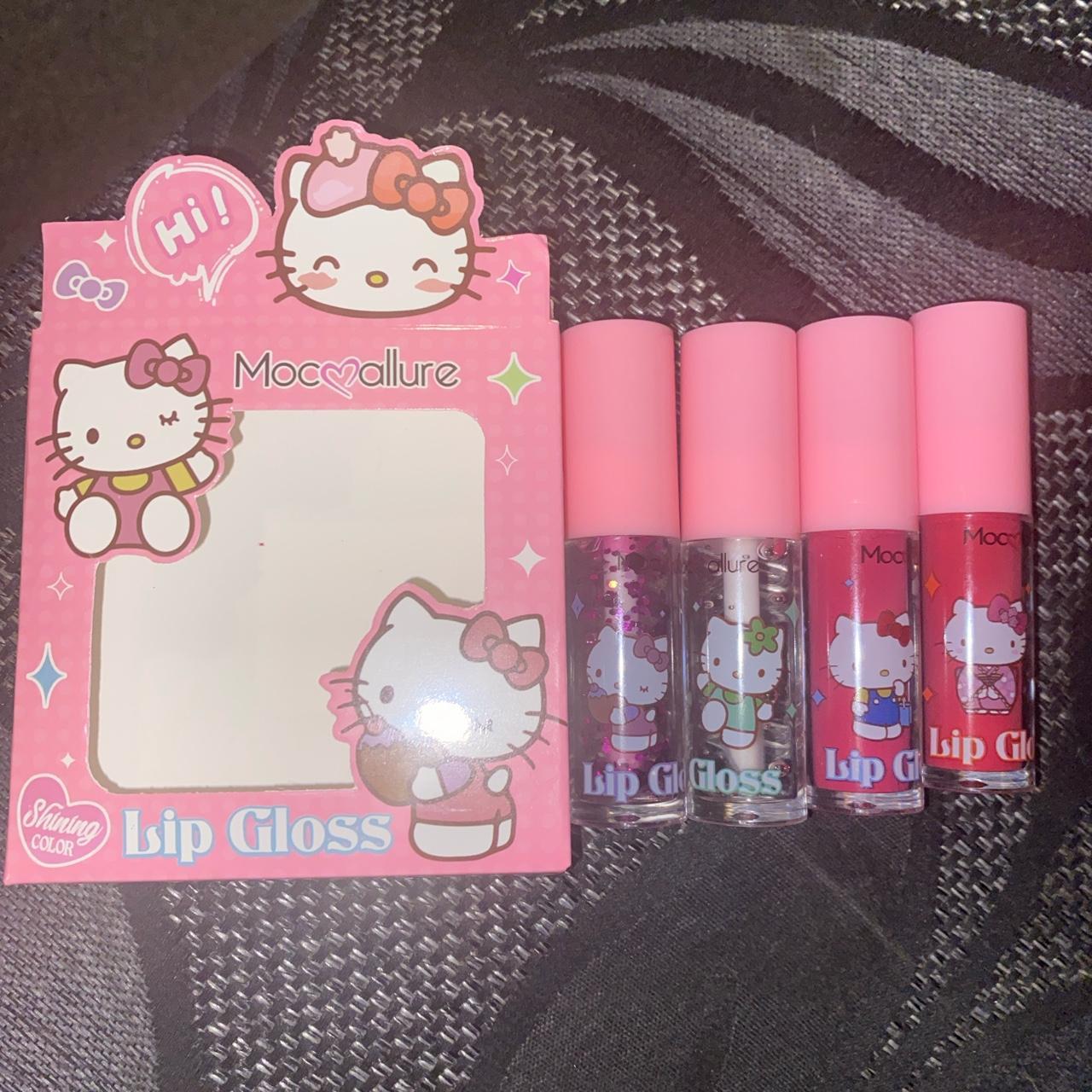New Hello Kitty 4pc Lip Gloss Set £5 - Depop