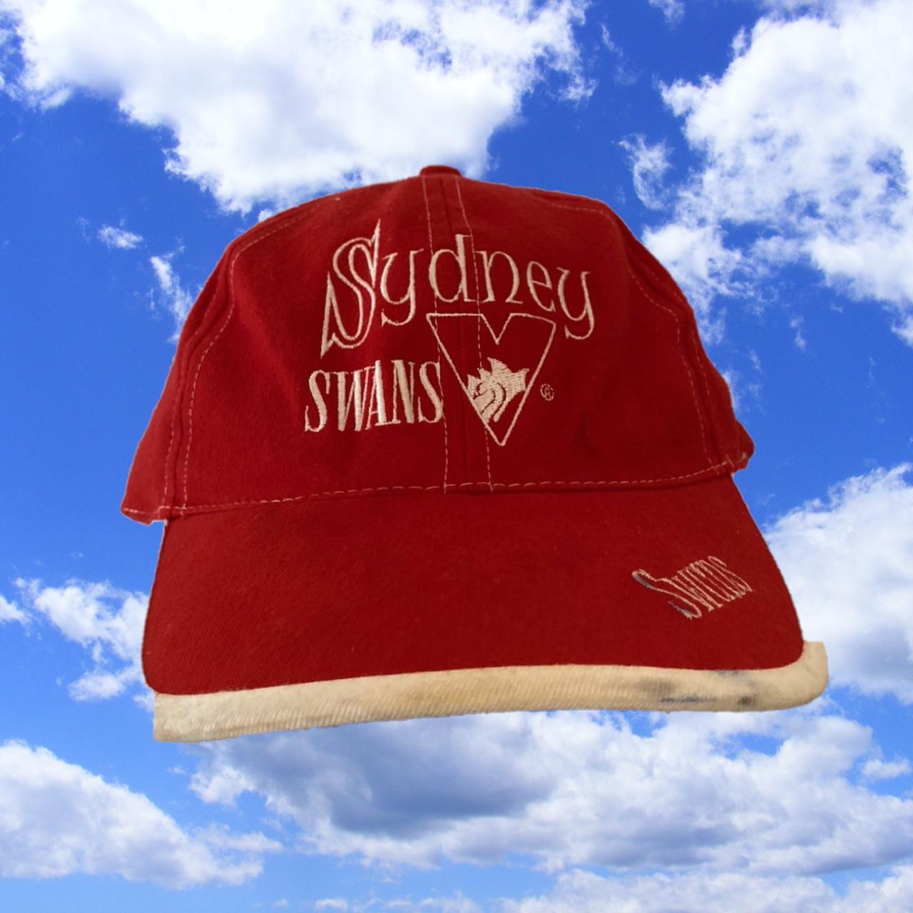 VINTAGE AFL SYDNEY SWANS HAT EARLY 00'S GREAT... - Depop