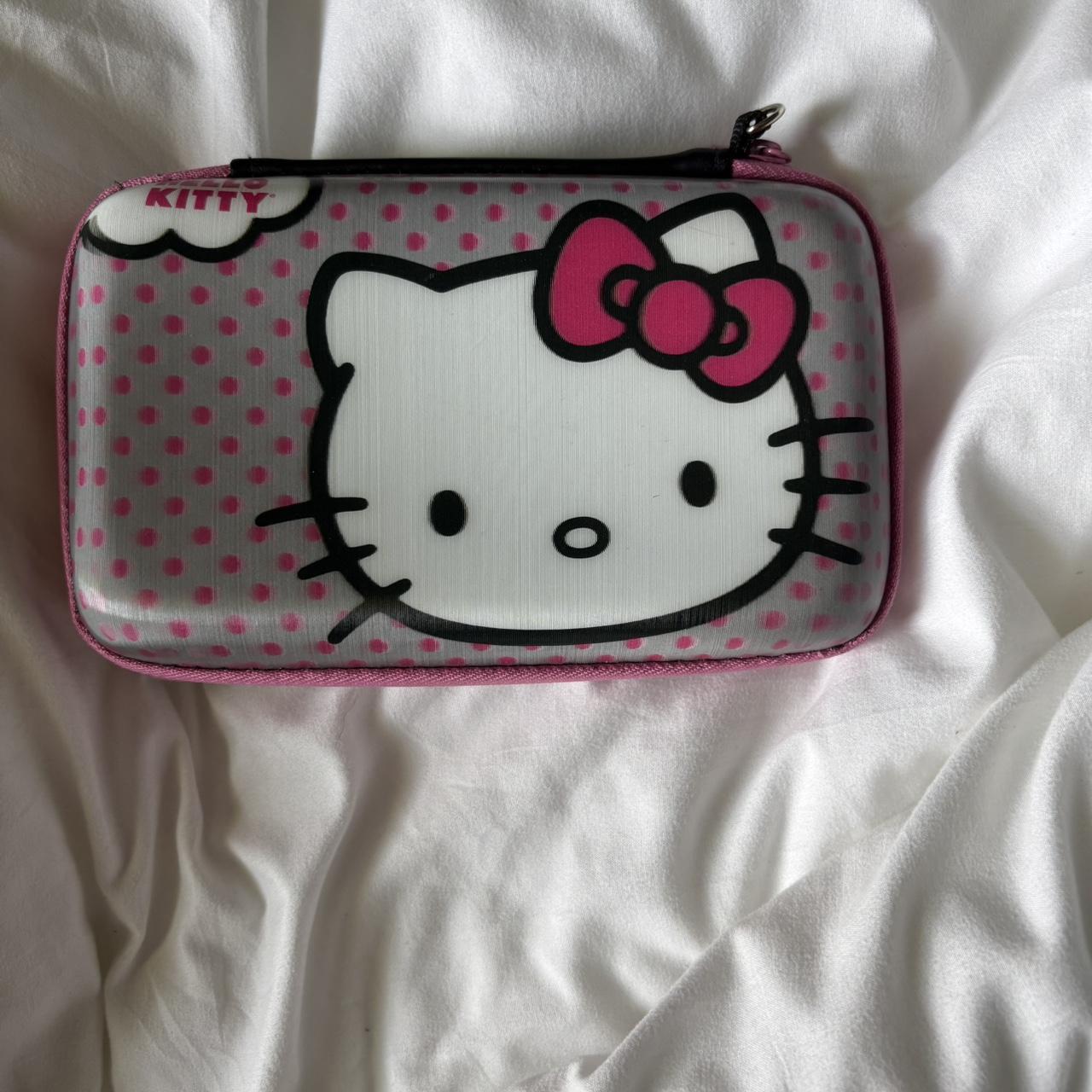 grey and pink hello kitty ds case! #hellokitty... | Depop