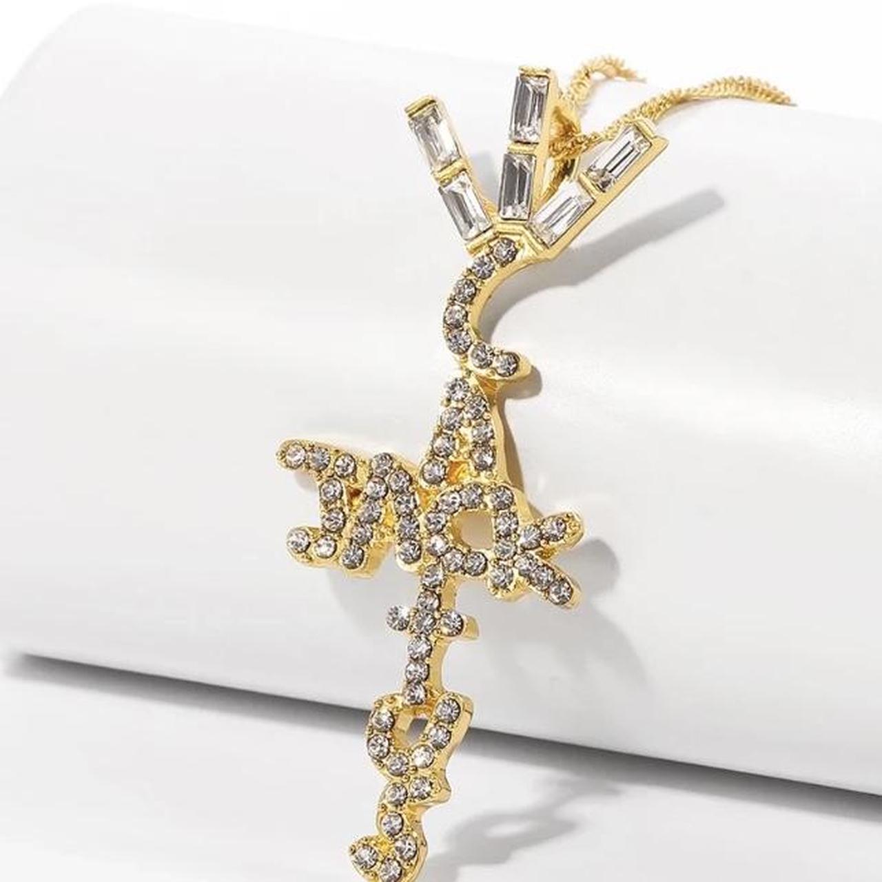 Travis Scott Cactus Jack Chain Men Necklace Two... - Depop