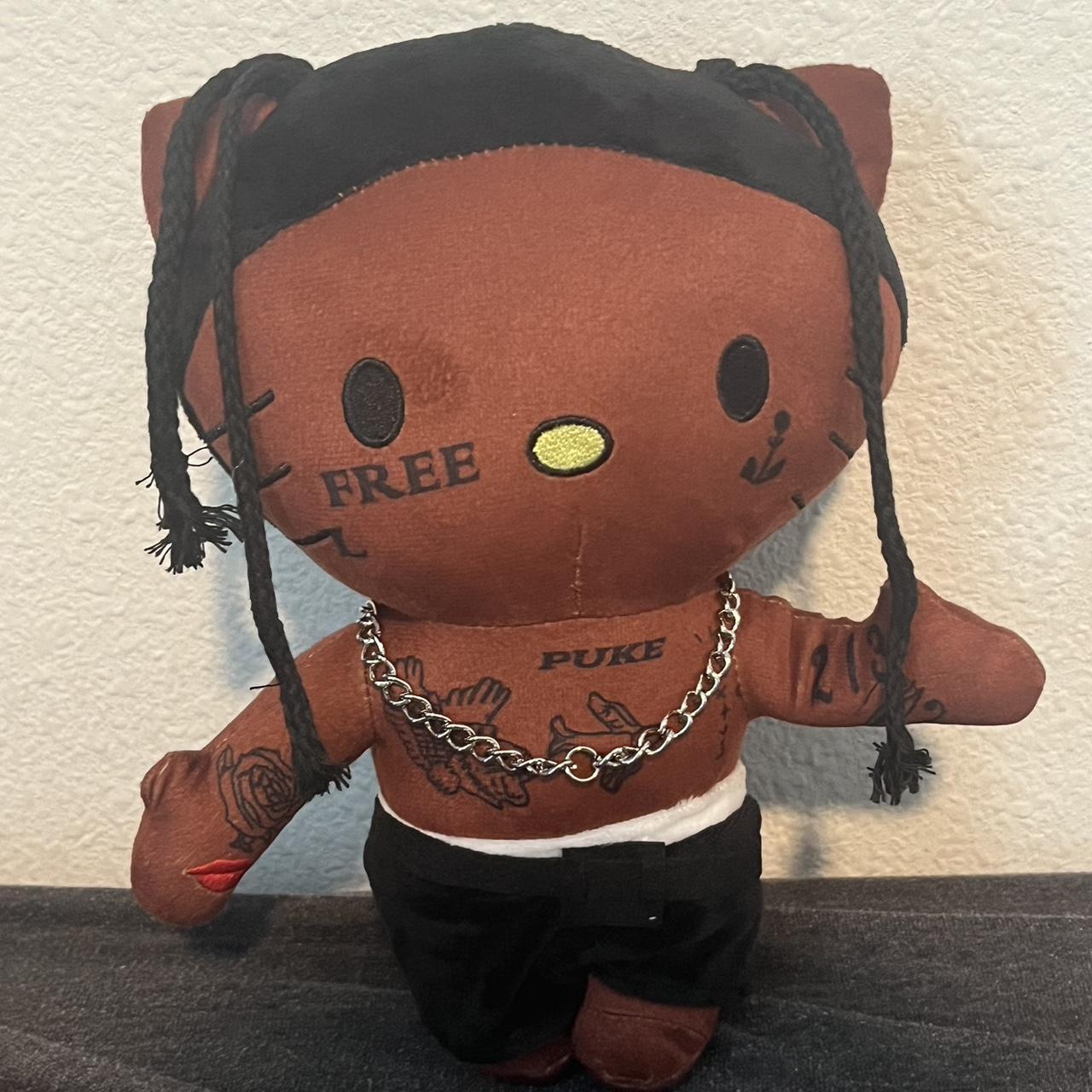 TRAVIS SCOTT Hello kitty plush #Travis Scott... | Depop