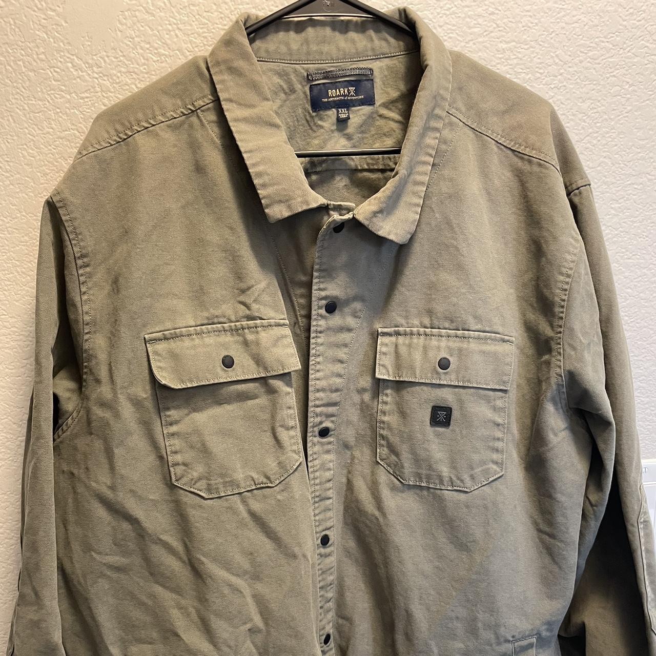 Men’s ROARK light weight jacket. Color is like a... - Depop