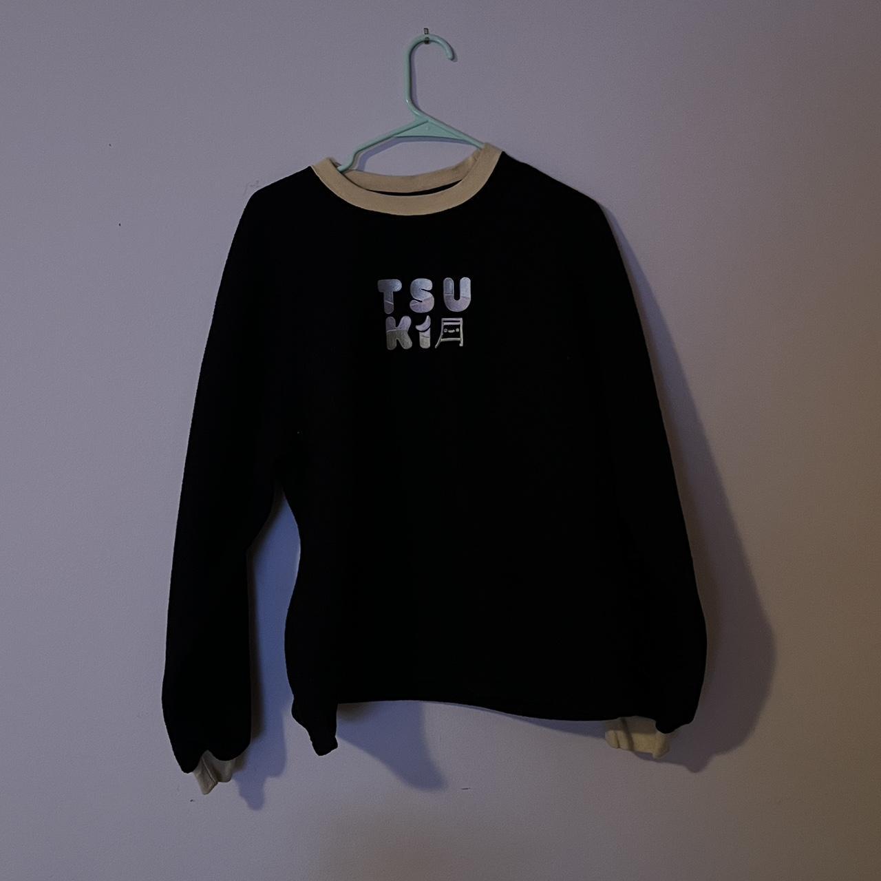 Tsuki Market RARE crewneck USED condition (no signs... - Depop