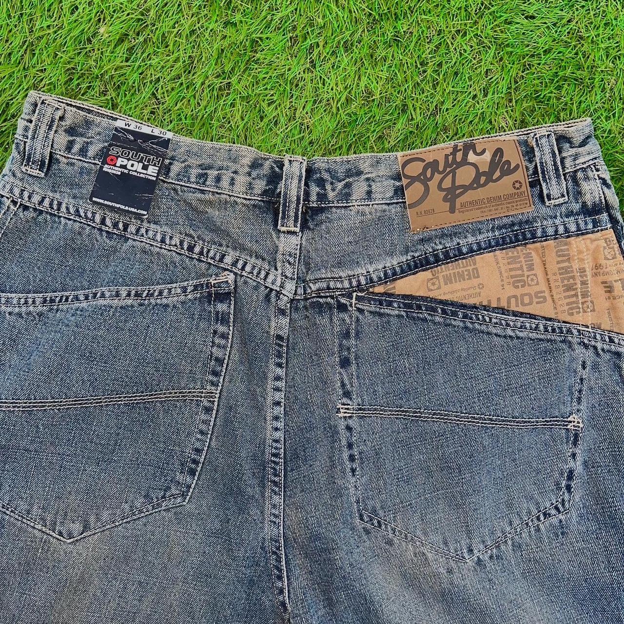 SouthPole Jeans JNCO fit (NEW with tag)Size 36x34 ... - Depop