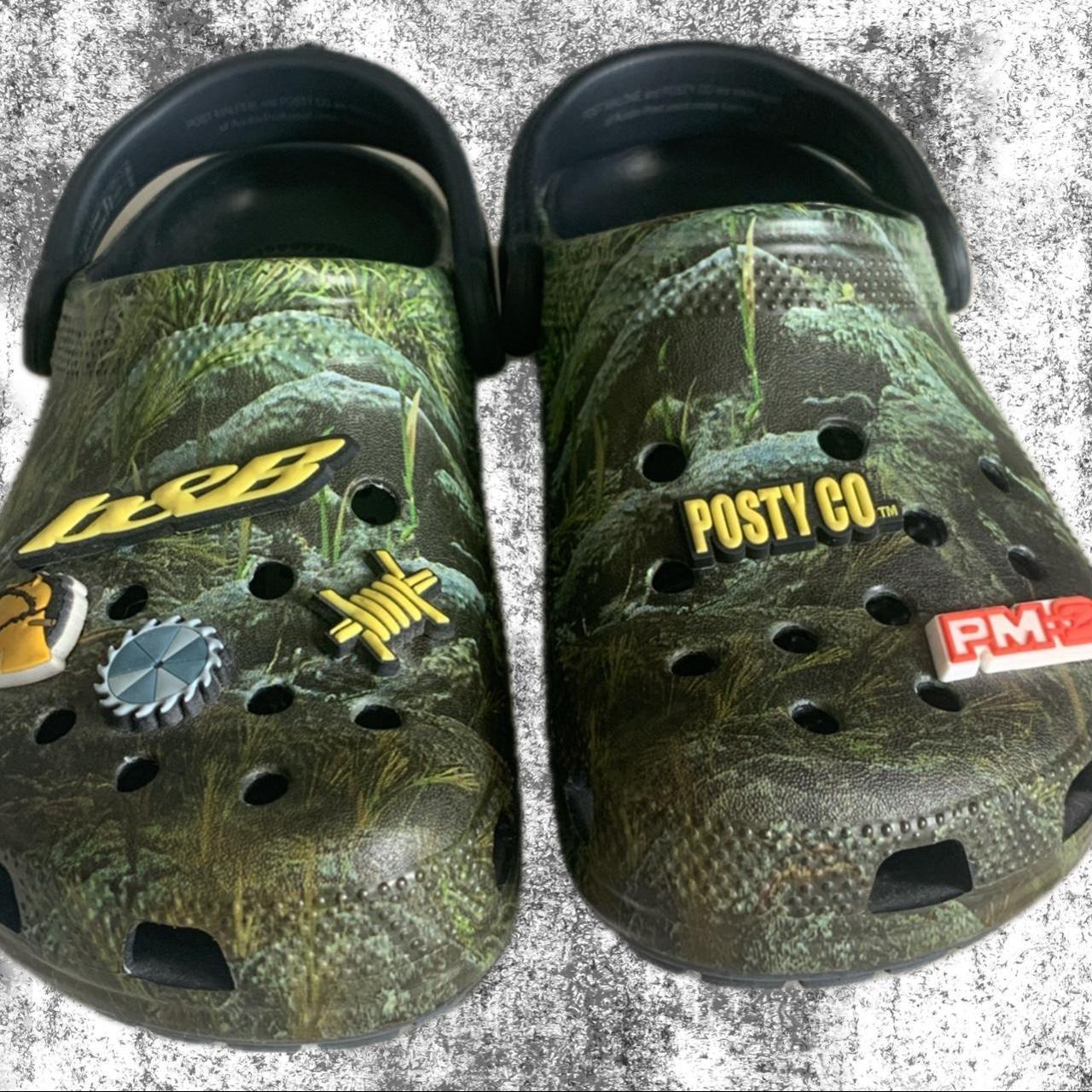 POST MALONE CROCS Size 5 Men’s Size 7 Women’s... - Depop