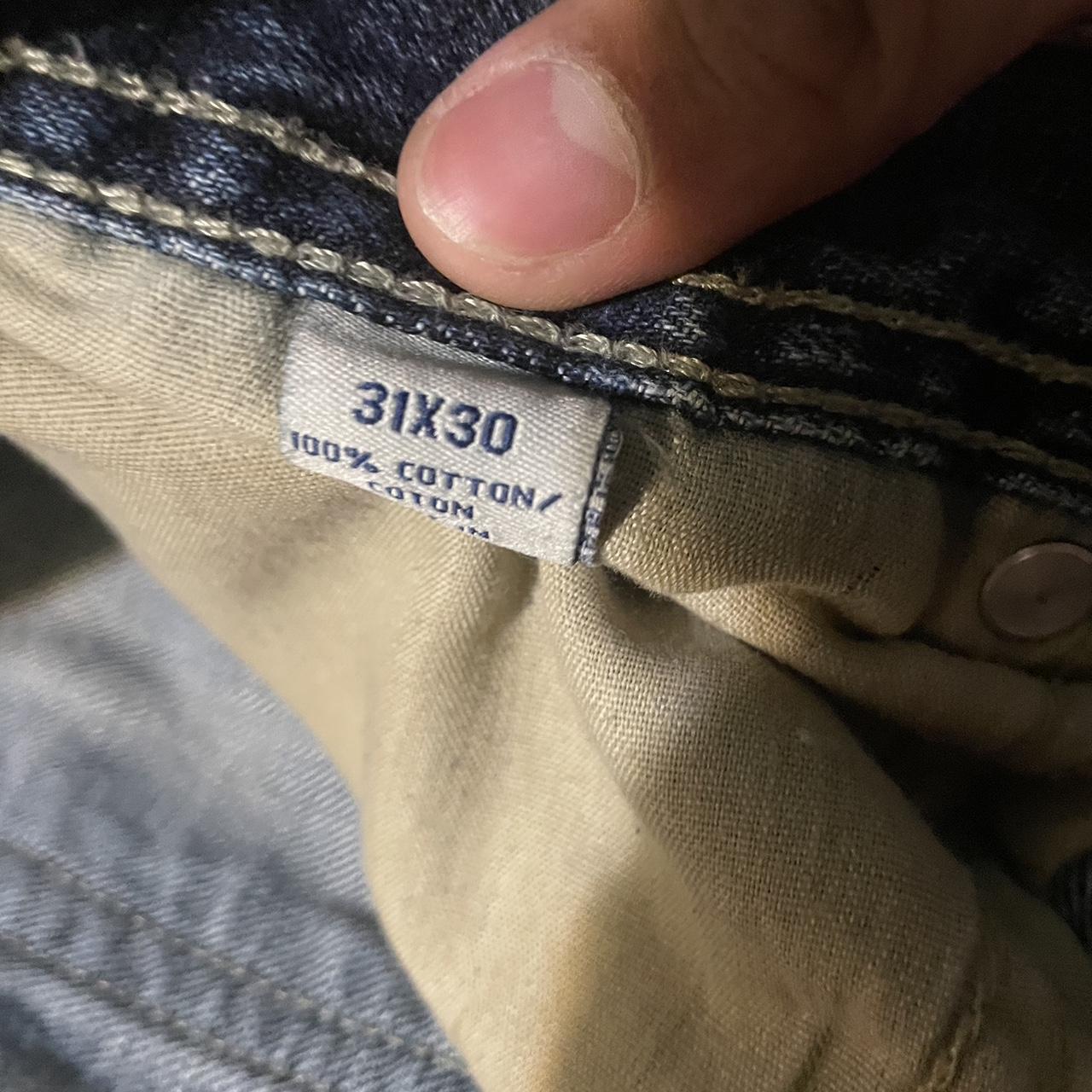 Sick Jeans with cool fade🔥 Size: 31x30 Message w... - Depop