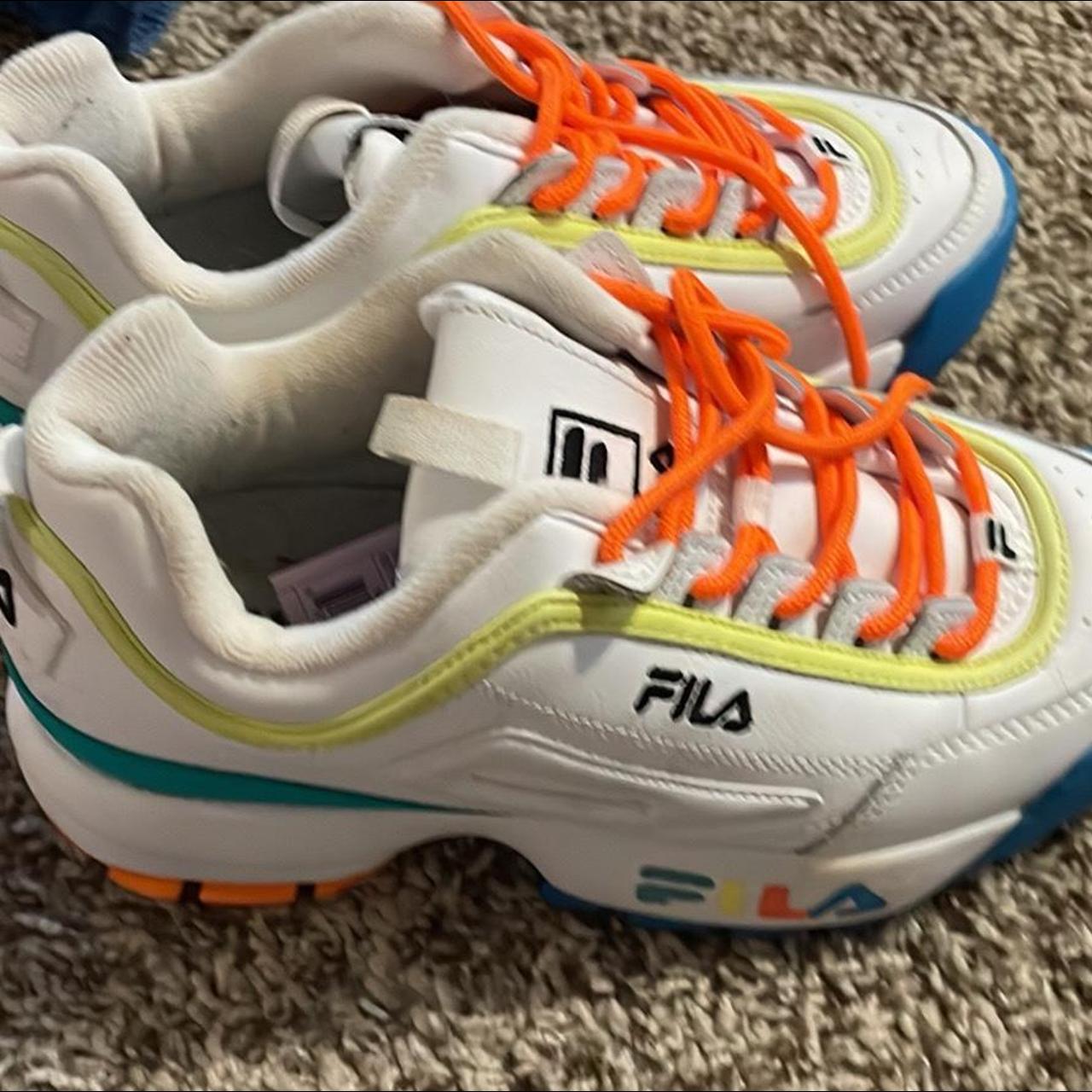 Chunky Fila Shoes Only Worn A Few Times Lowkey Depop