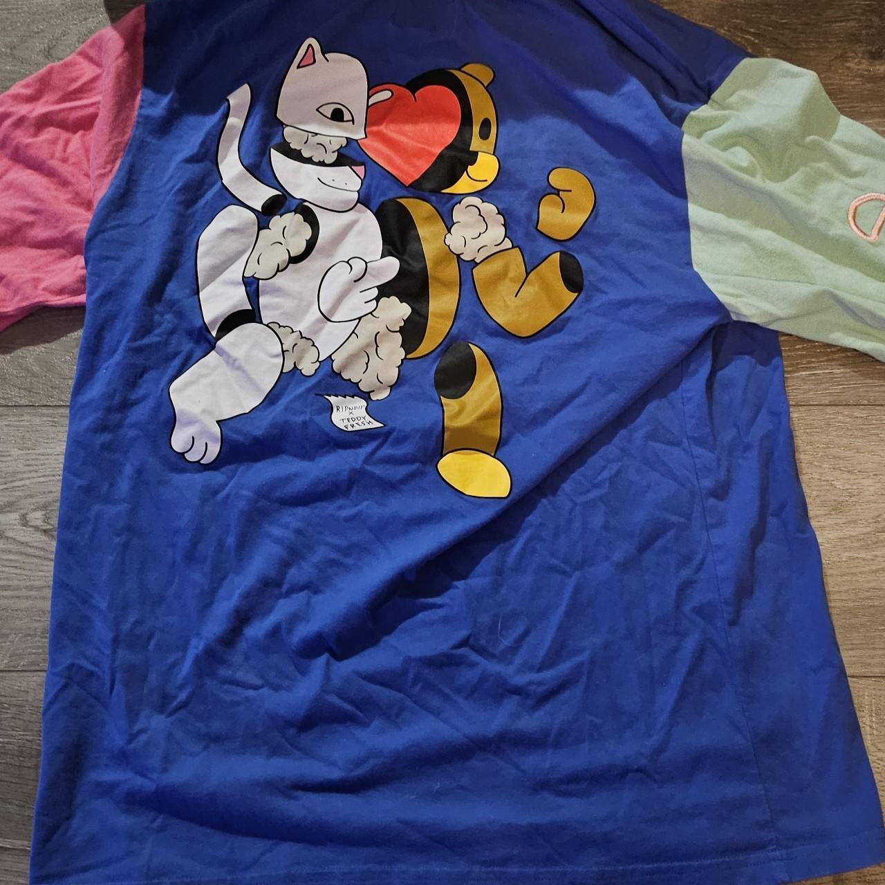 Large Teddy Fresh x Rip n Dip long sleeve, perfect... - Depop
