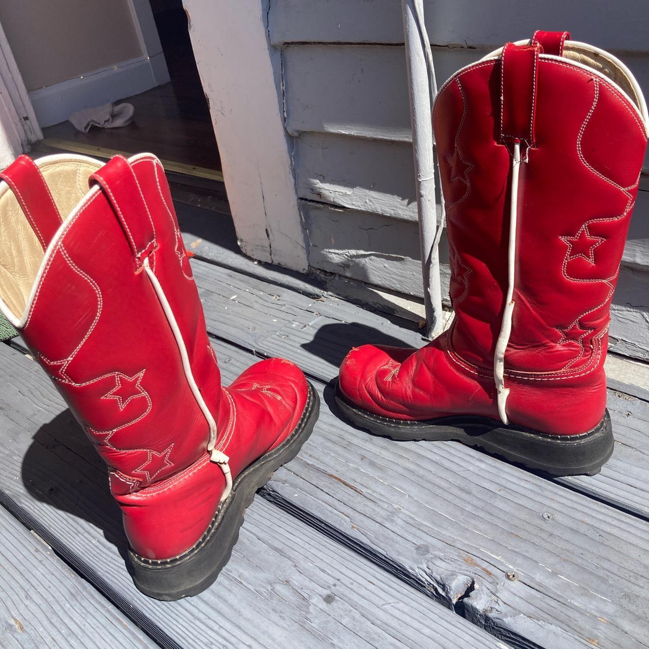 price firm for this listing JOHN FLUEVOG Western... - Depop