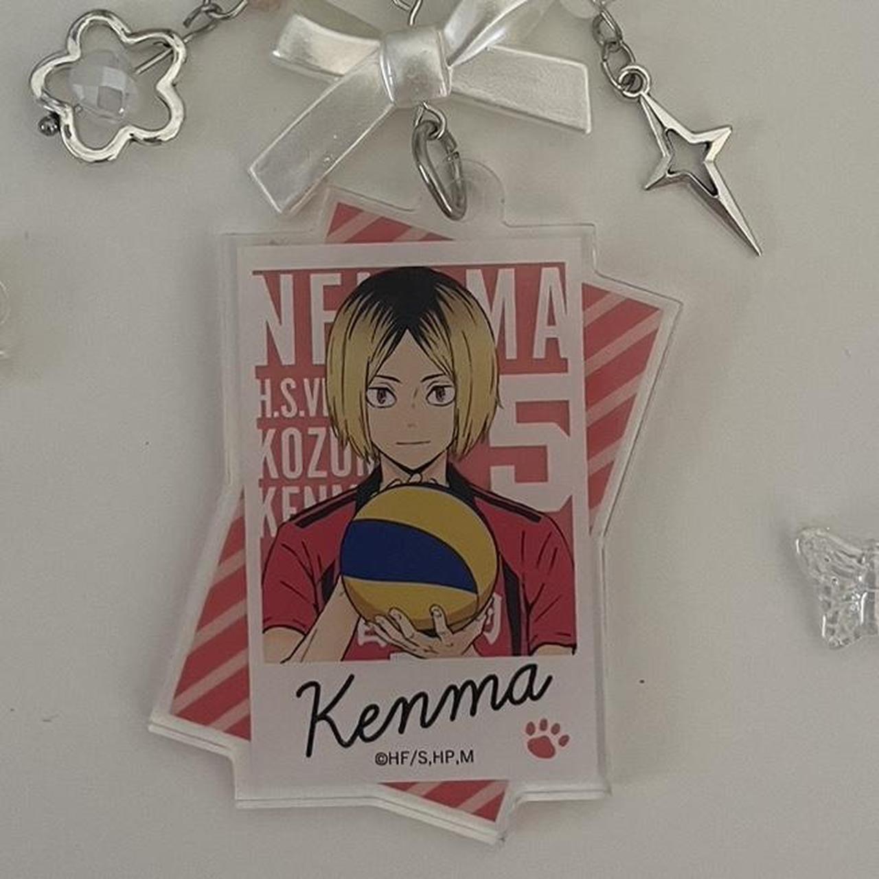 haikyuu kenma beaded keychain acrylic keychain... - Depop