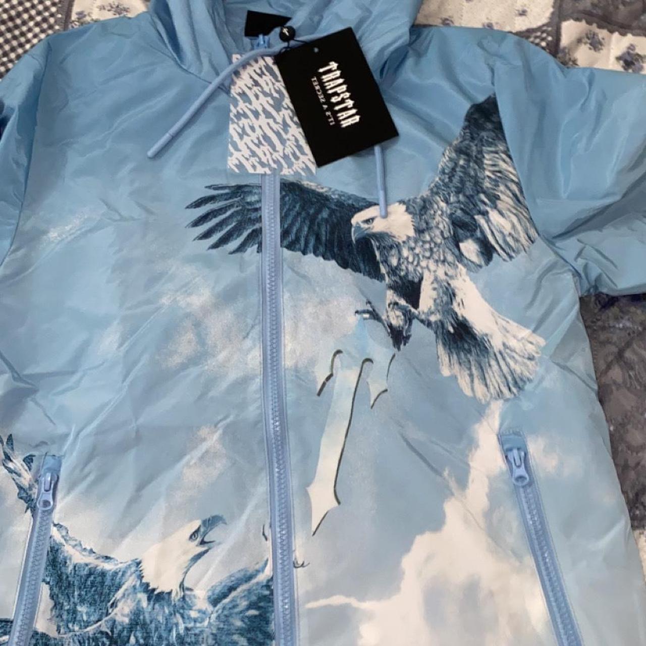 Blue bird trapstar Windbreaker - Depop