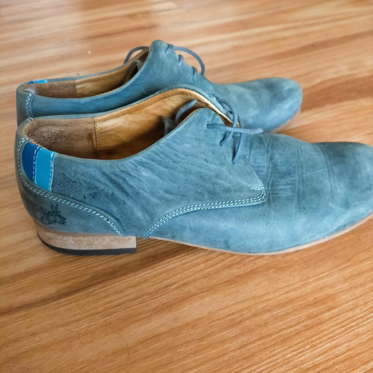John Fluvog designer shoes Radio CBC leather derby... - Depop