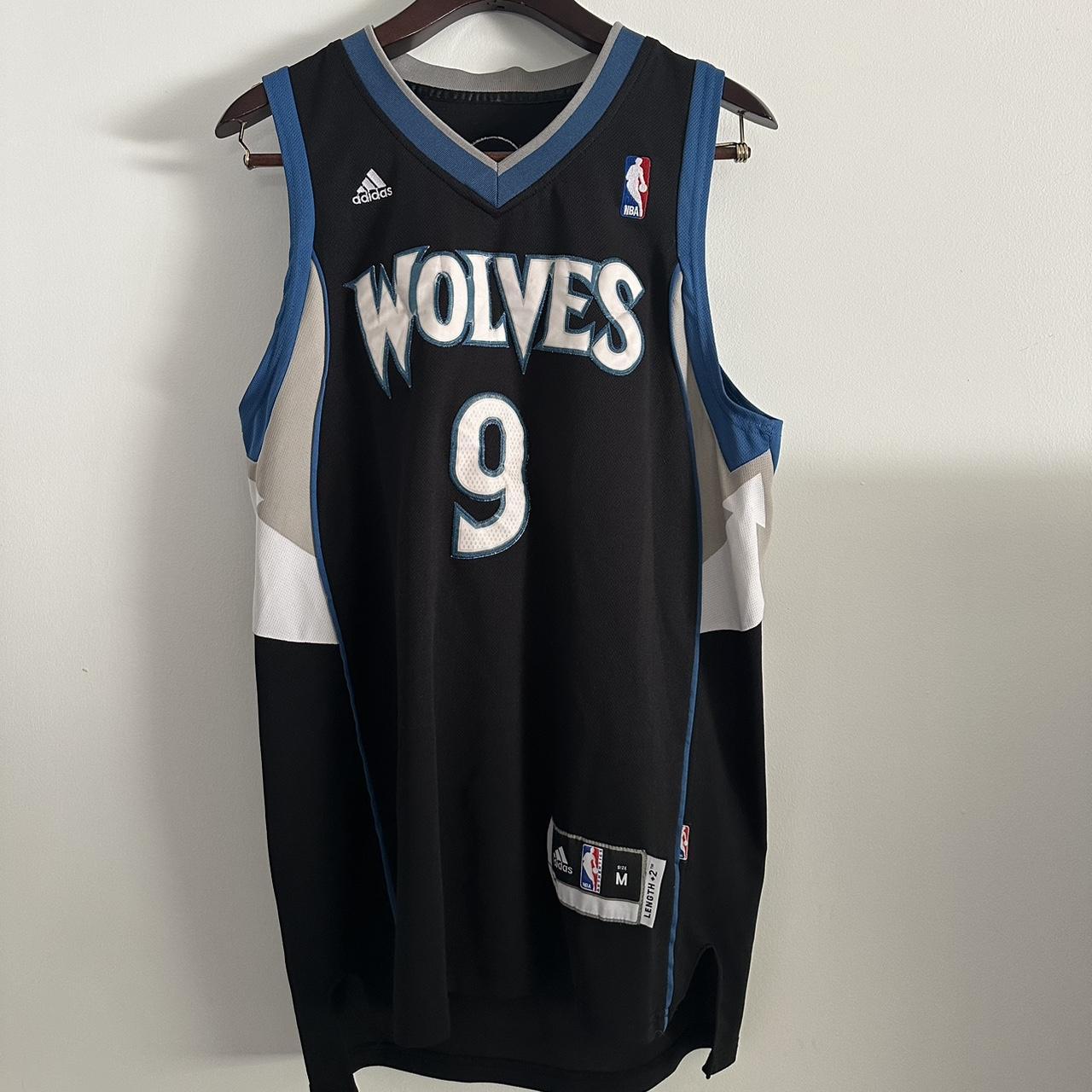 adidas minnesota timberwolves NBA jersey # 9 Ricky... - Depop