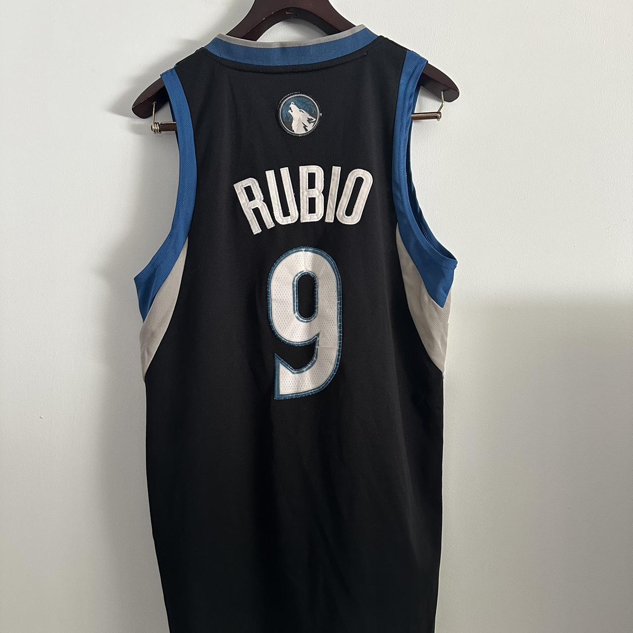 adidas minnesota timberwolves NBA jersey # 9 Ricky... - Depop