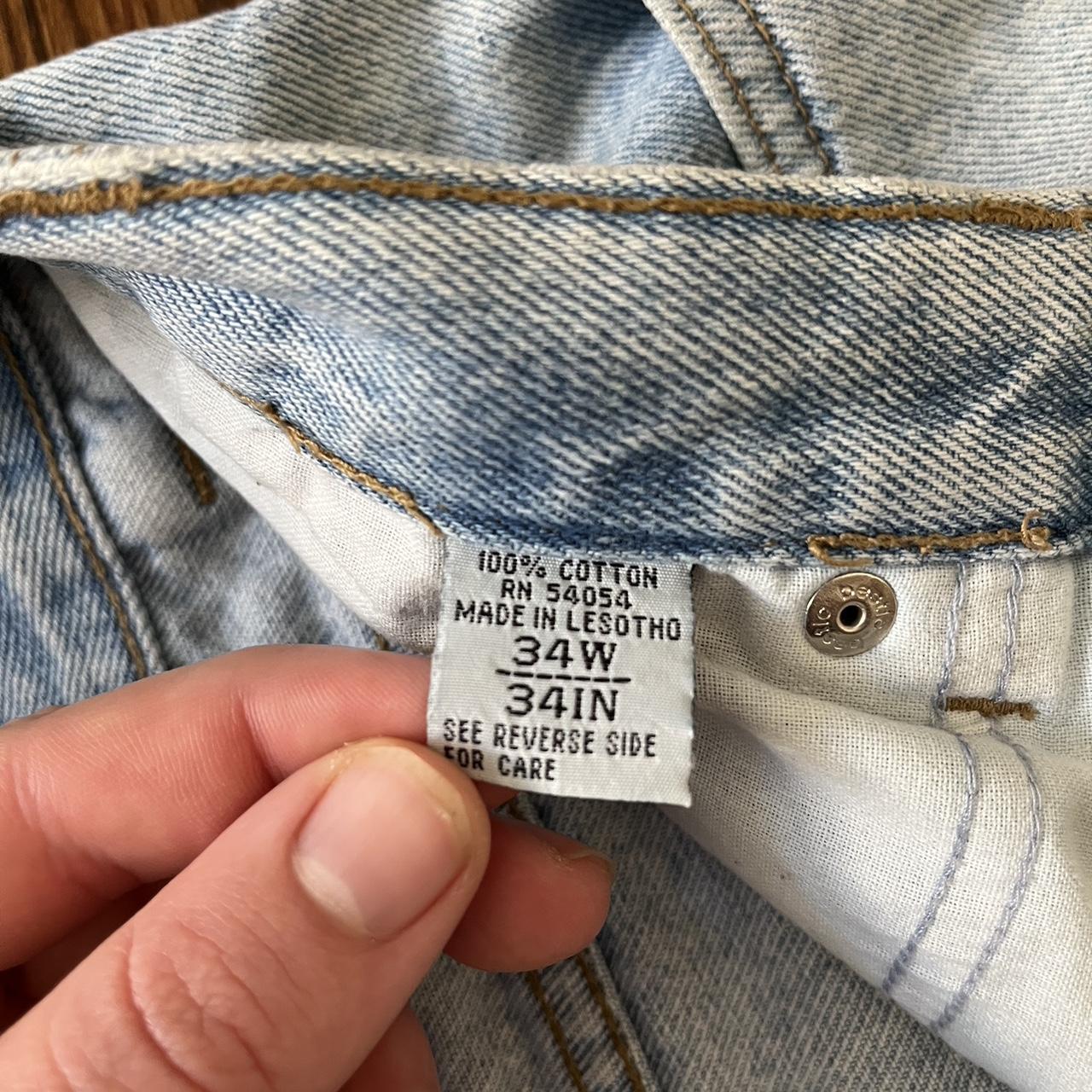 Vintage Bugle Boys light wash jeans. Straight leg... - Depop