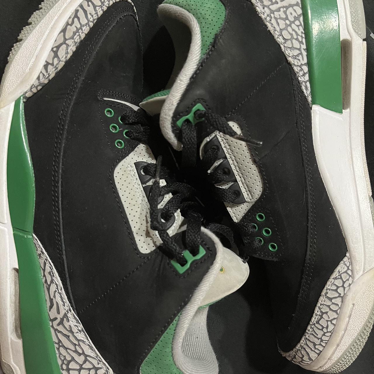 Jordan 3 Retro Pine green Size 8 - Depop