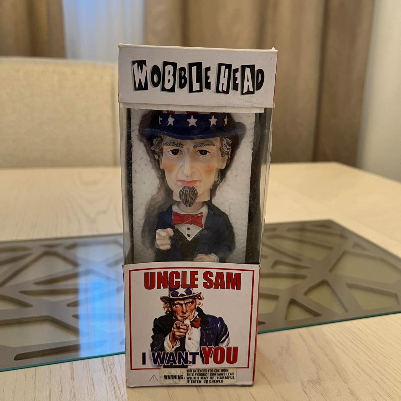 Uncle Sam I Want You Bobblehead Wobblehead Fourth of... - Depop