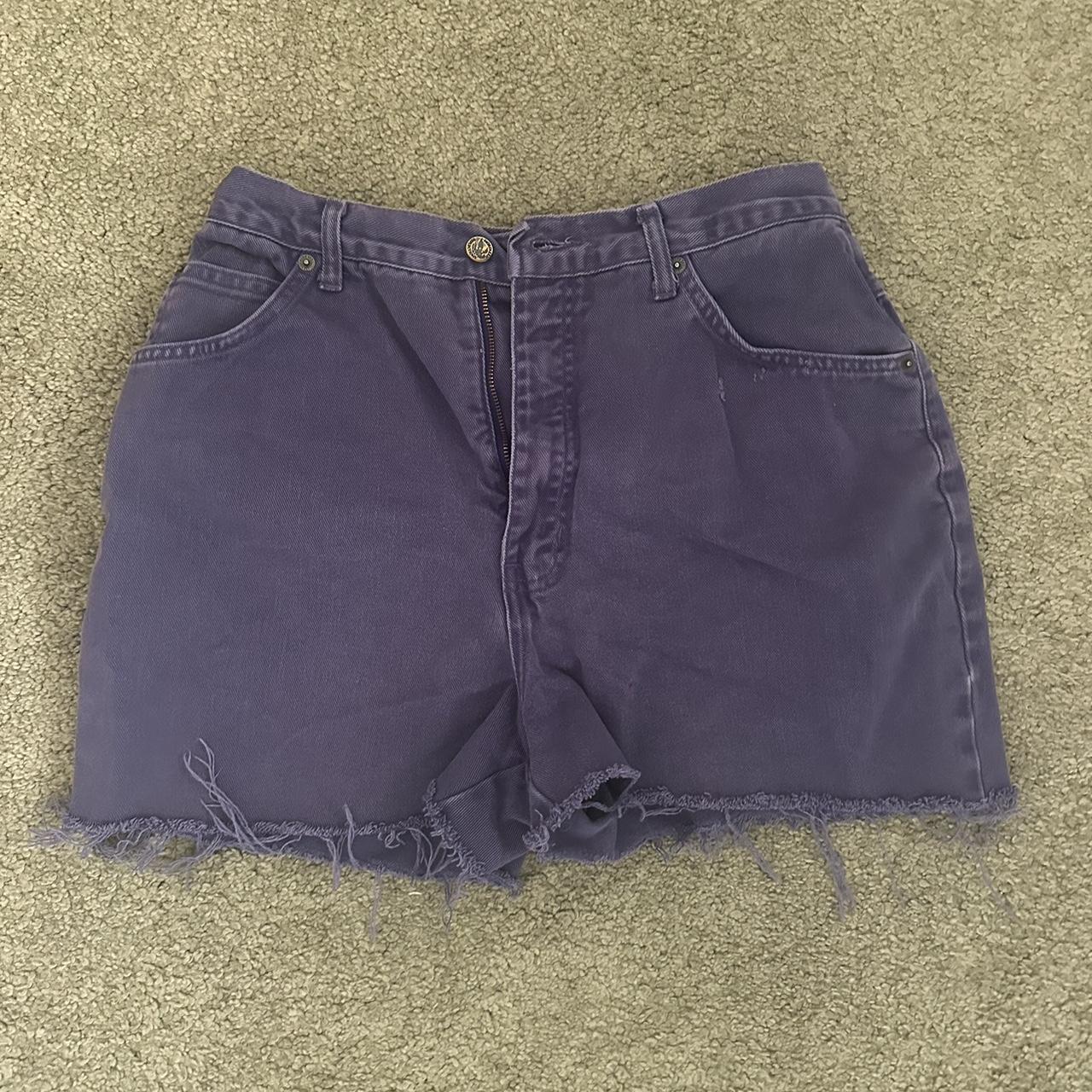 Purple jorts #jorts #skater - Depop