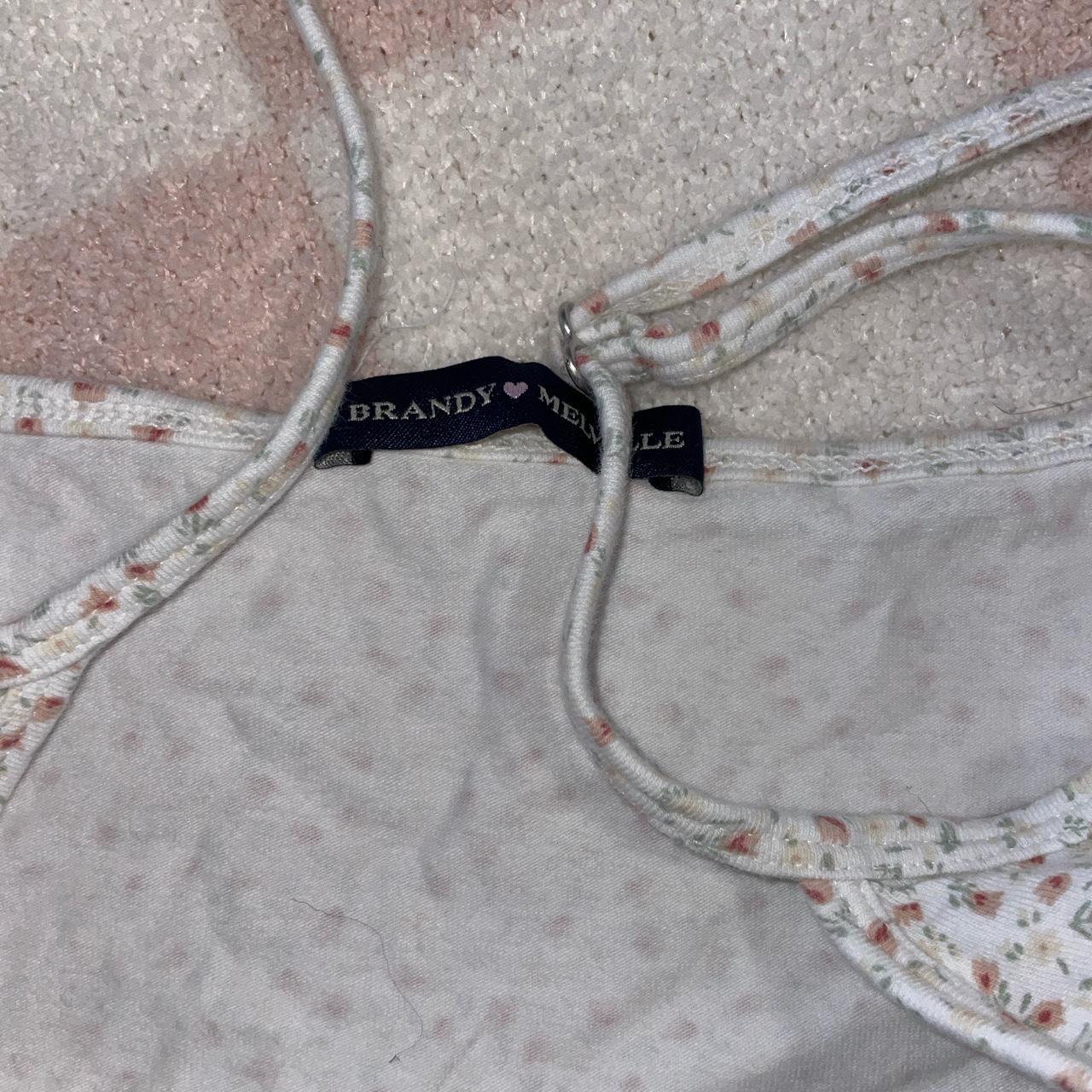 brandy floral tank 💐 - DONT USE PAYPAL!! -... - Depop