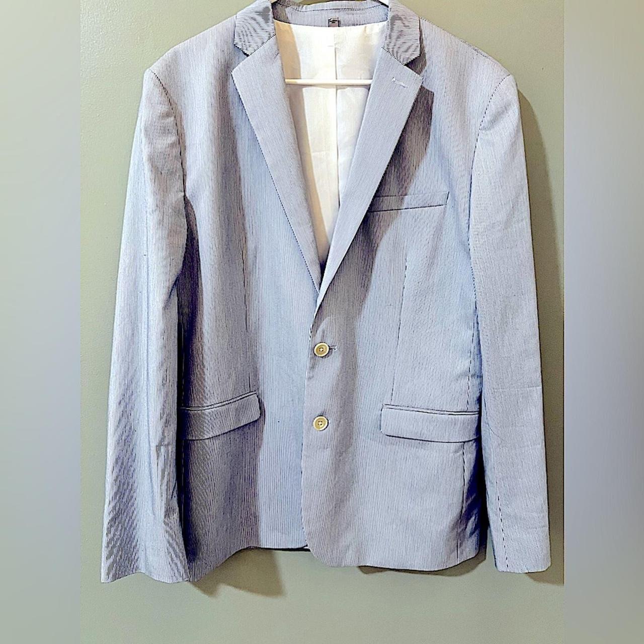 EXPRESS Photographer Men's Jacket Size 42 FITTED... - Depop